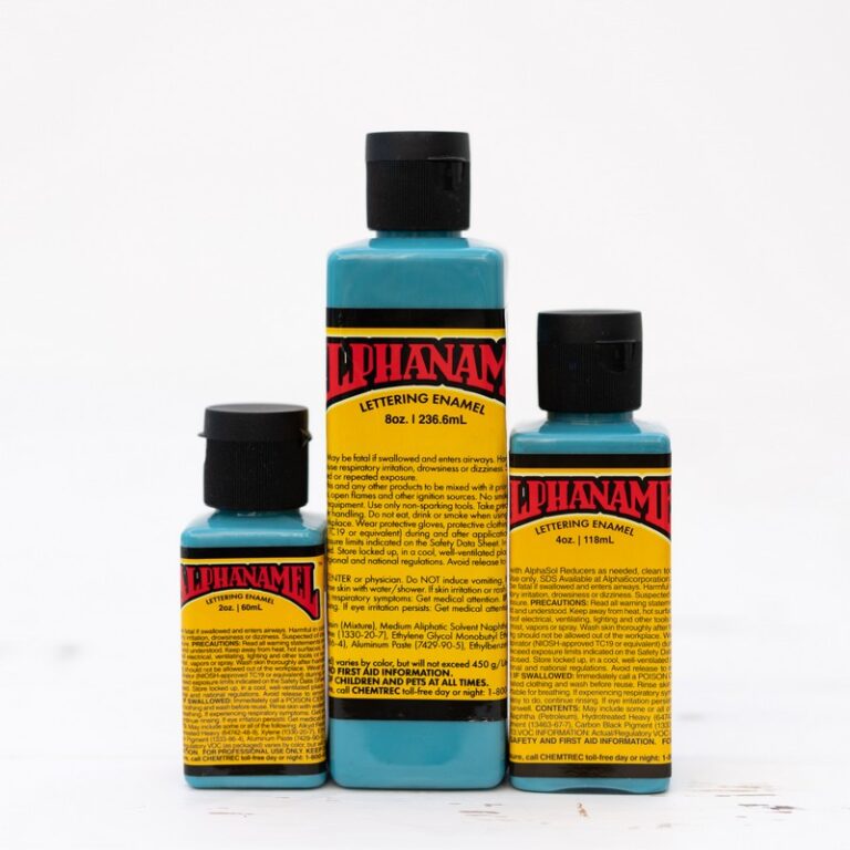 Alphanamel LIGHT TEAL Signwriting and pinstriping enamel • Dragging The ...